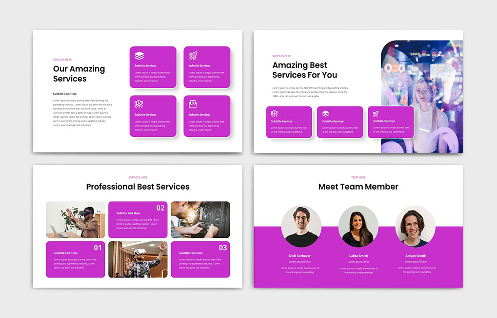 Atechno - Technology PowerPoint Template, Presentation Templates ...