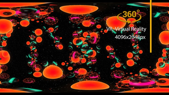VR 360 Spheres Vortex 01 Virtual Reality, Motion Graphics | VideoHive