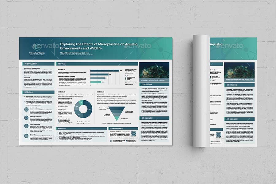 Case Study Research Poster Template, Print Templates | GraphicRiver