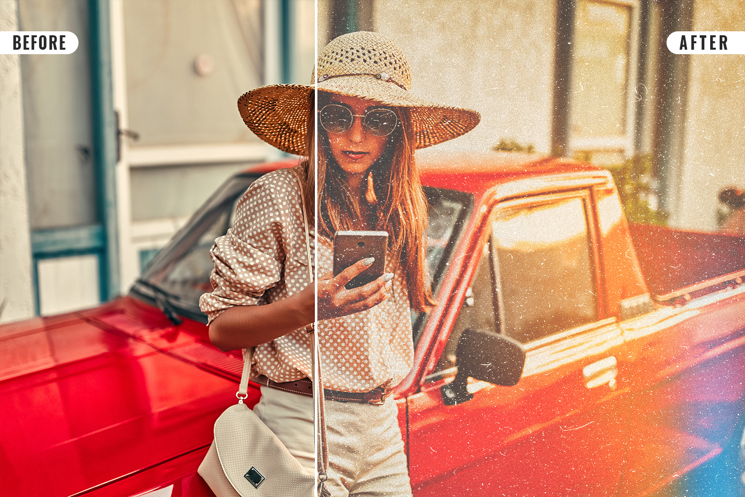 Retro Exposed Film Effect, Add-ons | GraphicRiver