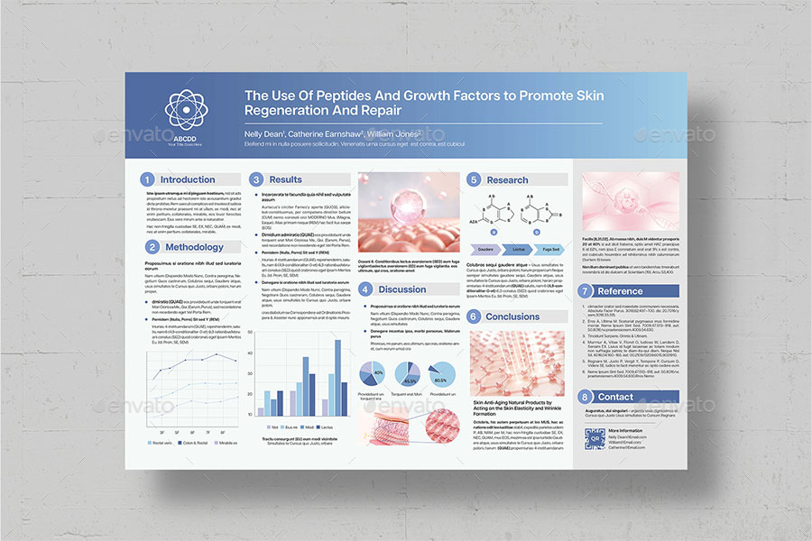 Case Study Research Poster Template, Print Templates | GraphicRiver