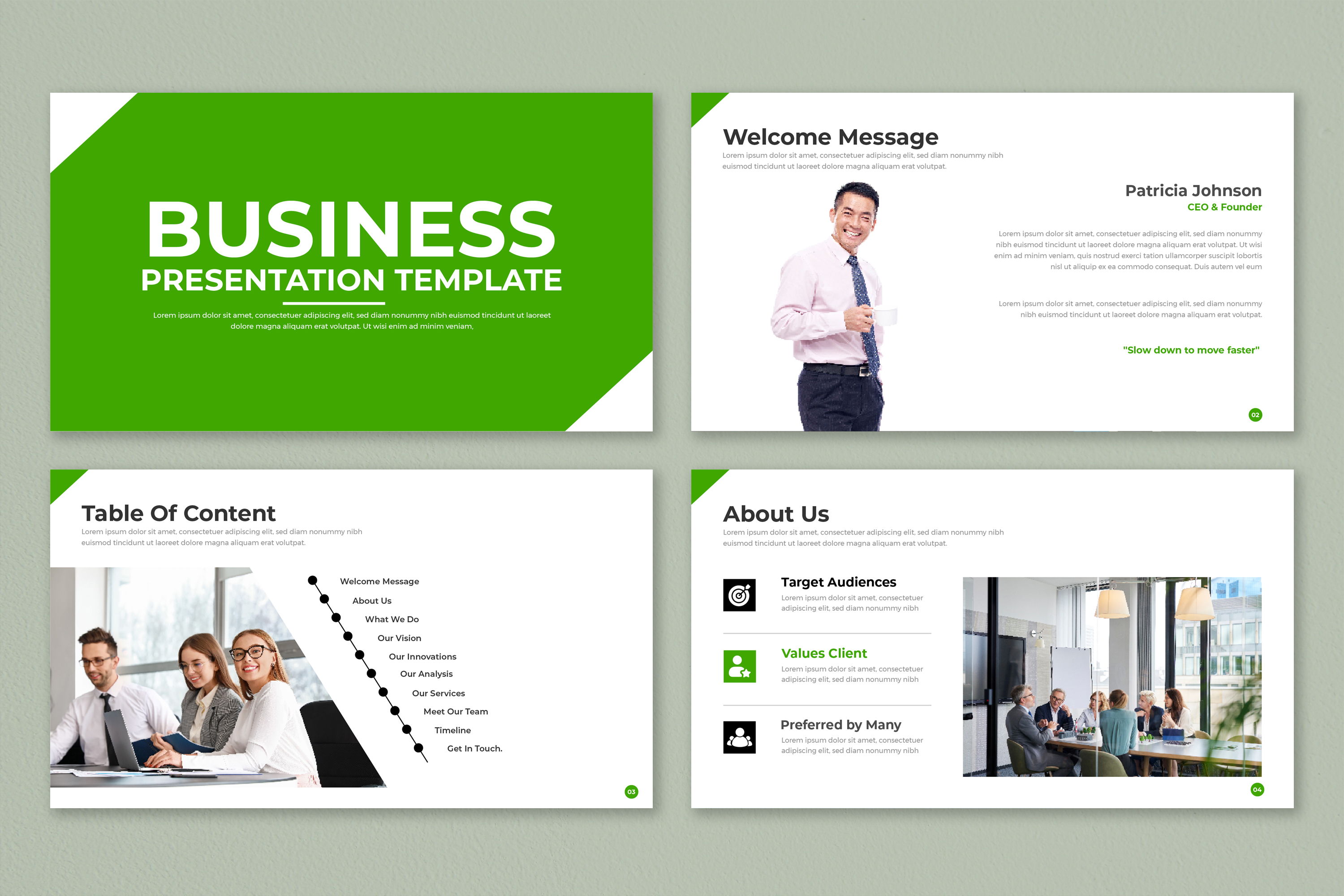 Corporate Business Presentation, Presentation Templates | GraphicRiver