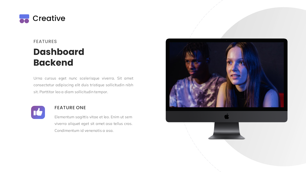Creative - Mobile App & SAAS Powerpoint Template, Presentation Templates