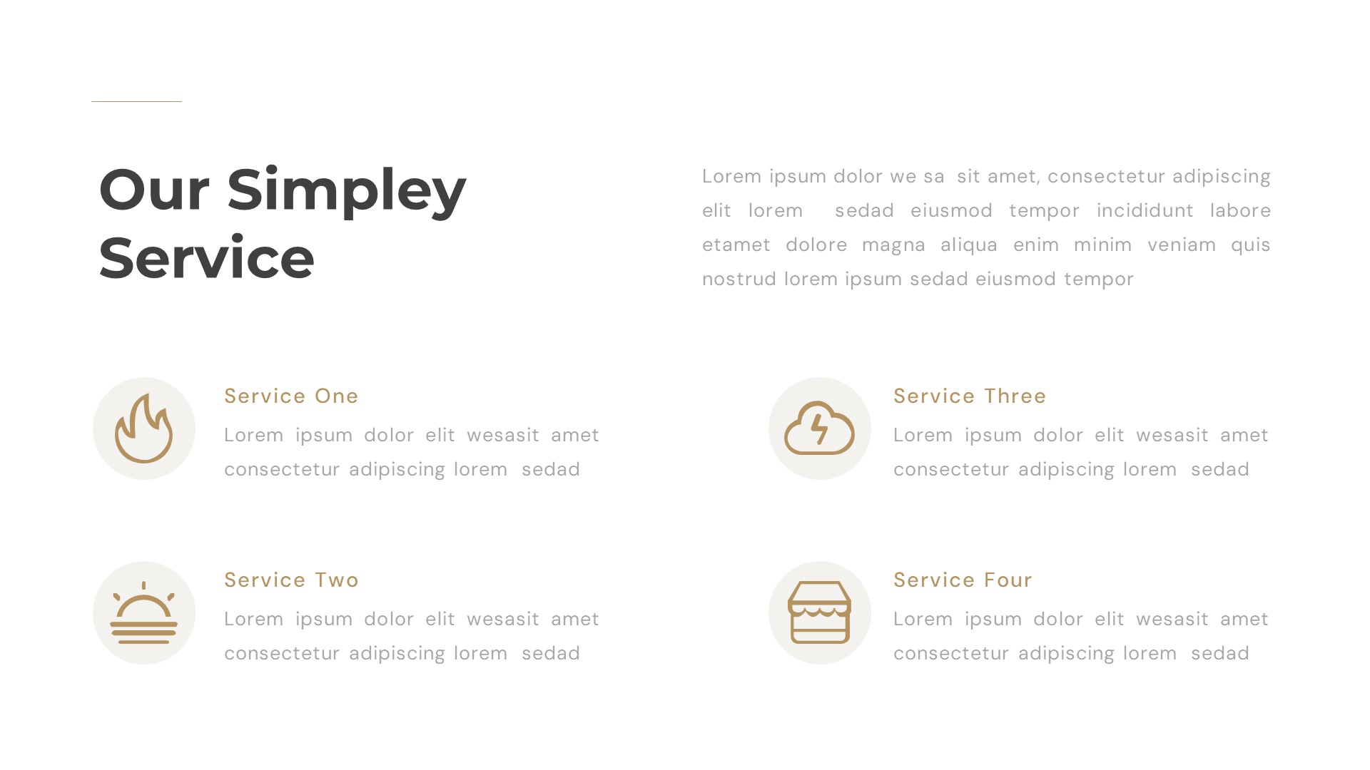 Simpley – Minimalist PowerPoint Template, Presentation Templates ...