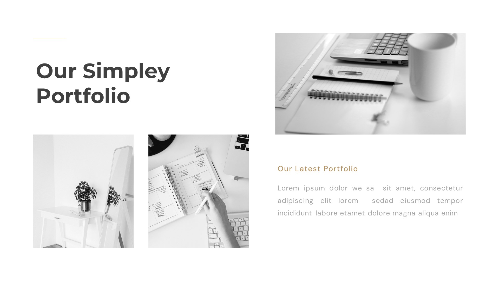 Simpley – Minimalist PowerPoint Template, Presentation Templates ...