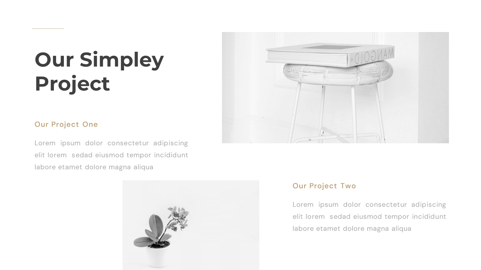 Simpley – Minimalist PowerPoint Template, Presentation Templates ...