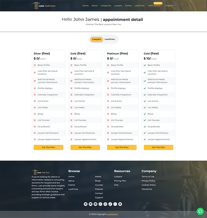 LawAdvisor - Seamless Tele-Advisory Platform & Virtual Legal Services ...