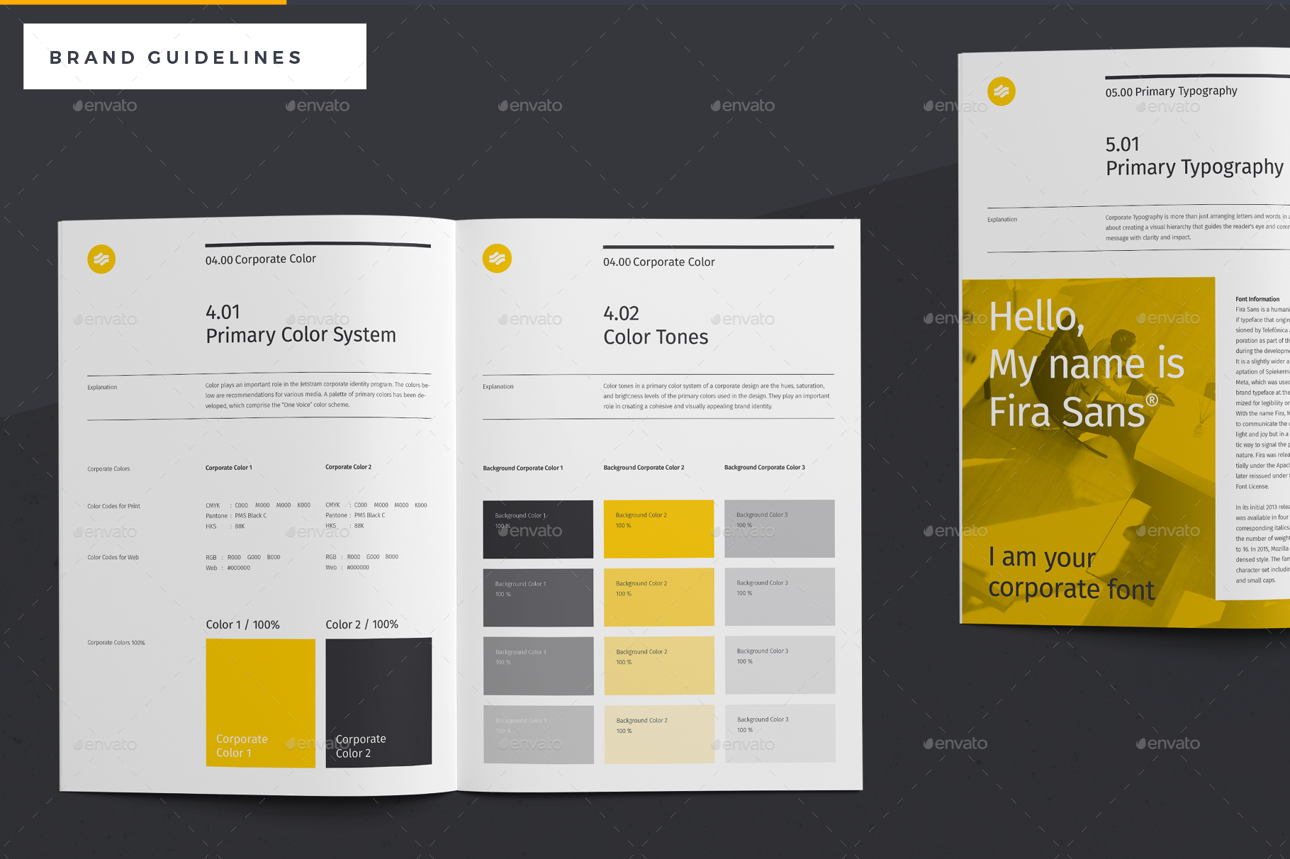 Brand Manual, Print Templates | GraphicRiver