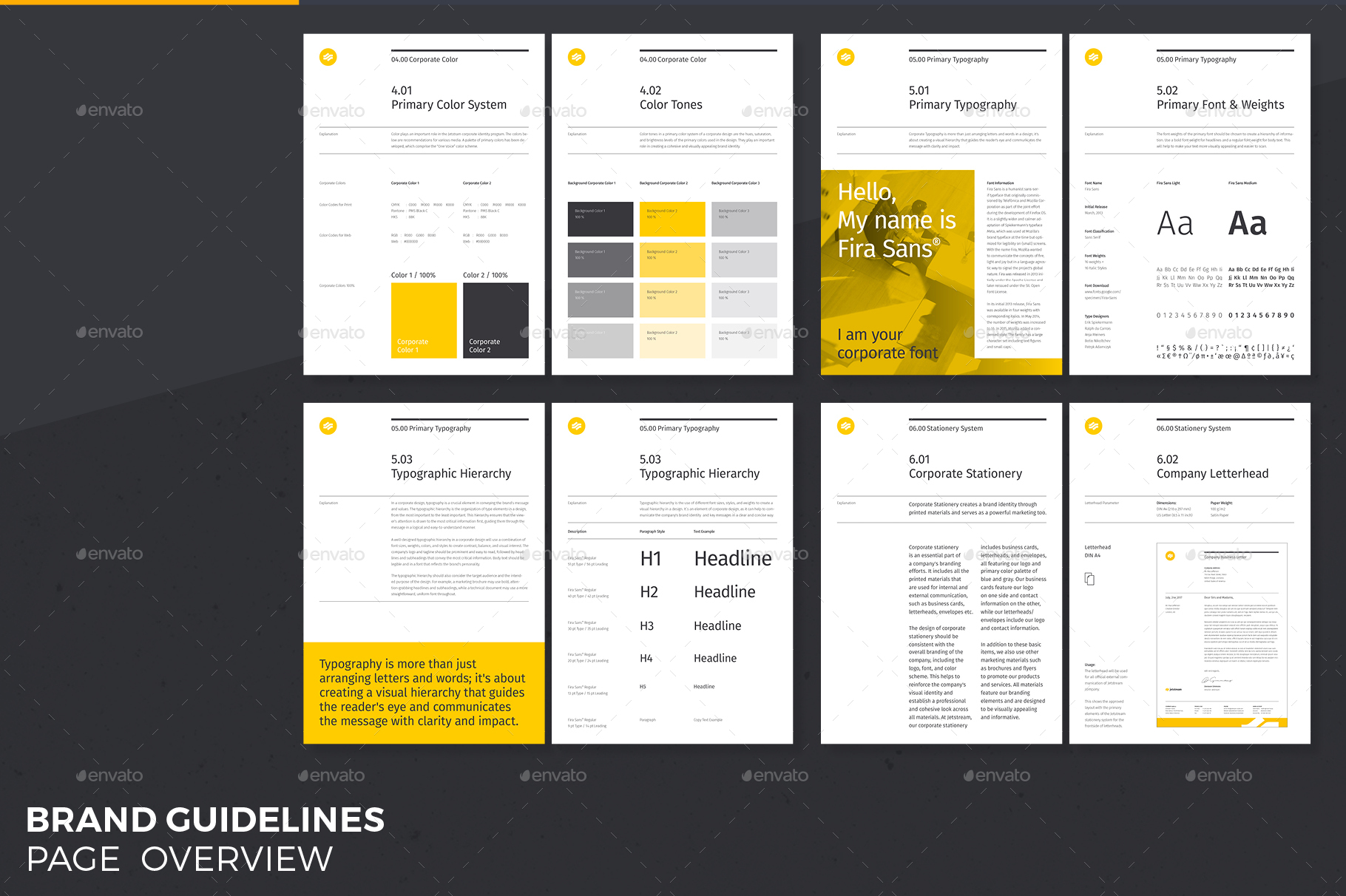 Brand Manual, Print Templates | GraphicRiver
