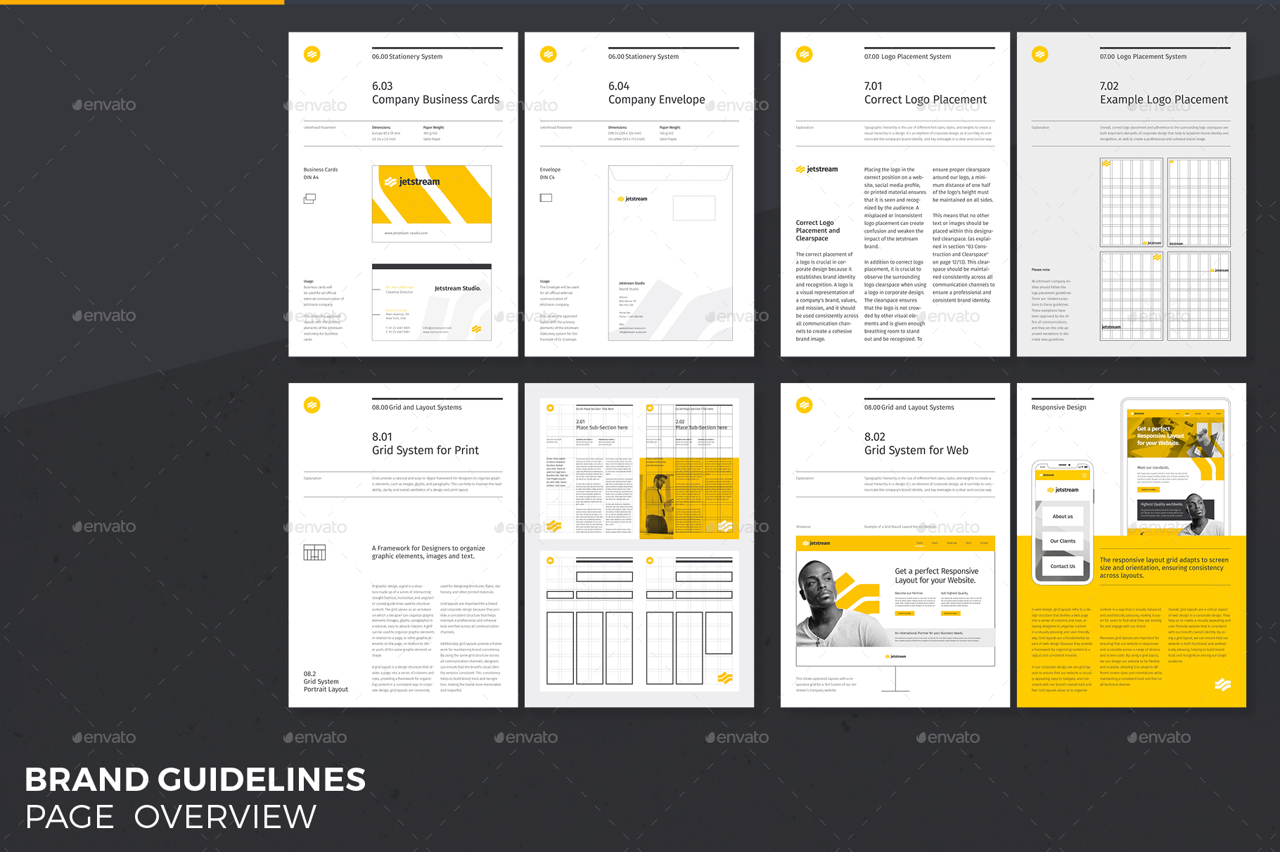 Brand Manual, Print Templates | GraphicRiver