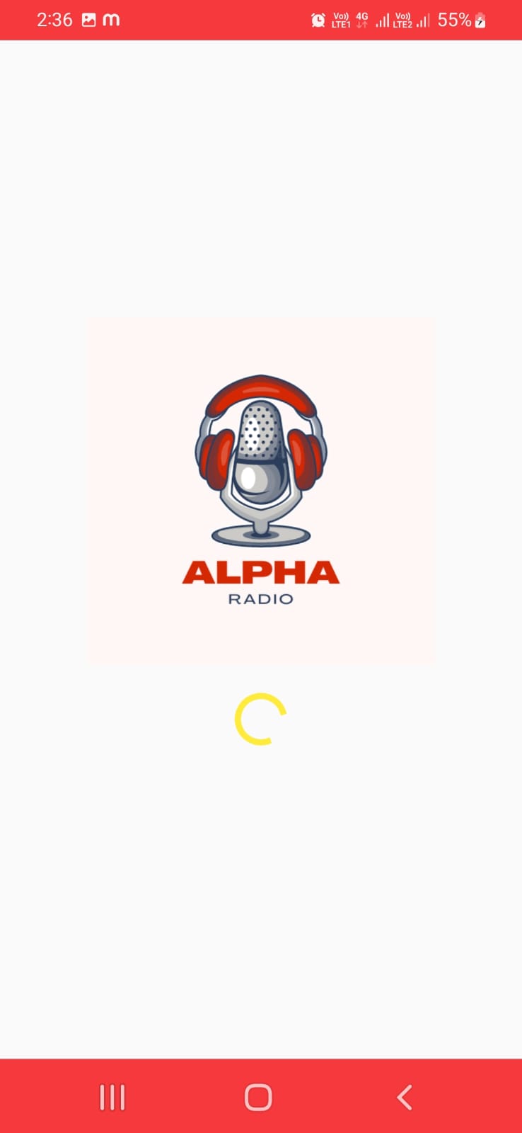 Alpha Radio || Single Radio Template || Flutter Template || Rady to use ...