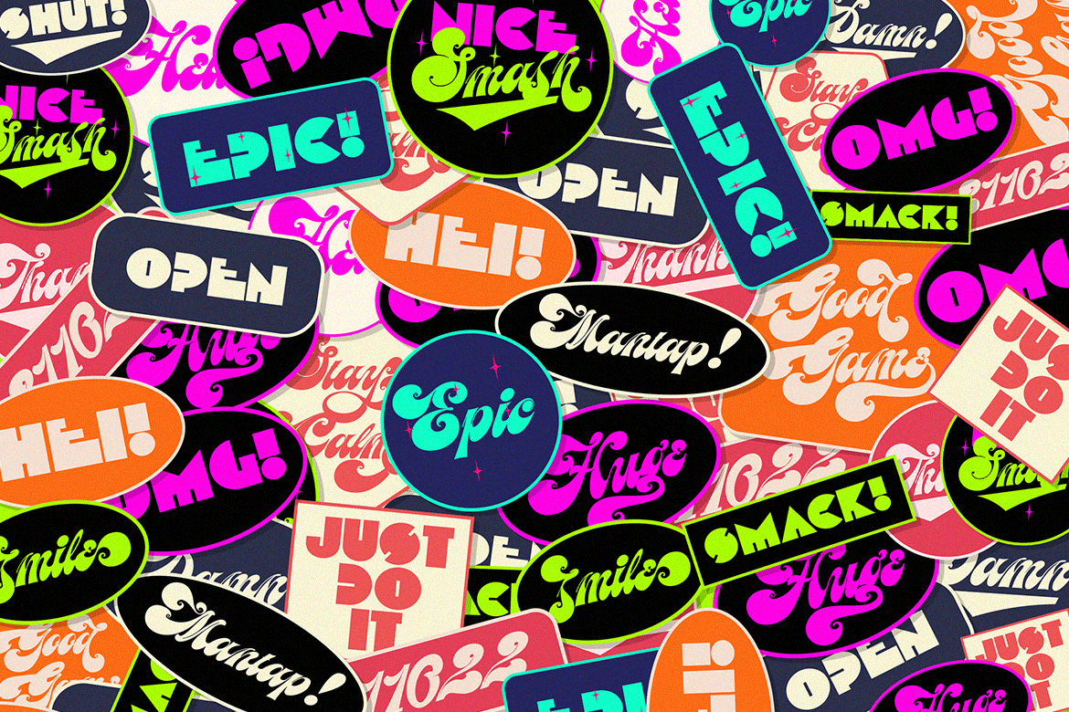 Meastro Pro Pack | Layered Retro Font, Fonts | GraphicRiver