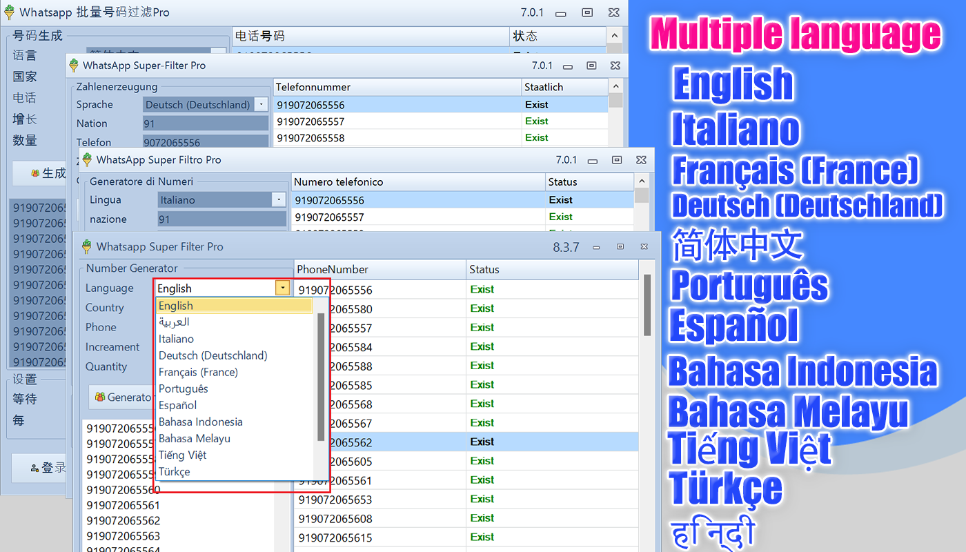 Whatsapp Super Fast Filter Pro 8.3.7 by IonicStudio | CodeCanyon