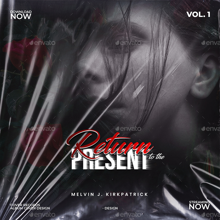 Return to the Present Album Cover Art Template, Web Elements | GraphicRiver