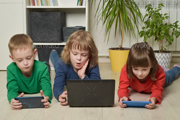 Children use electronics to learn, play and communicate. Generation ...