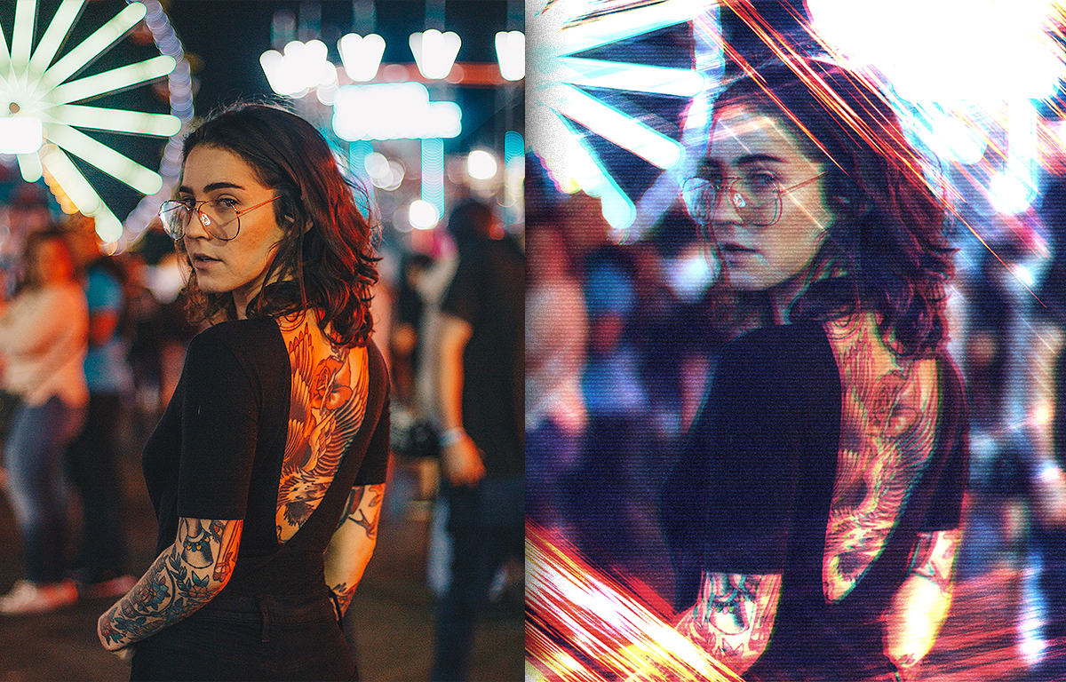 Scanline Effect Photoshop, Add-ons | GraphicRiver