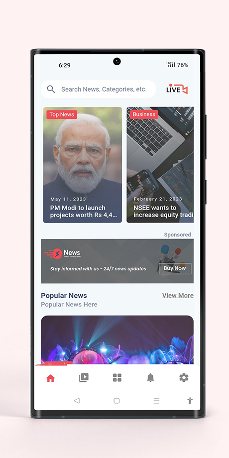 News App and Web -Flutter News App for Android and IOS App | News ...