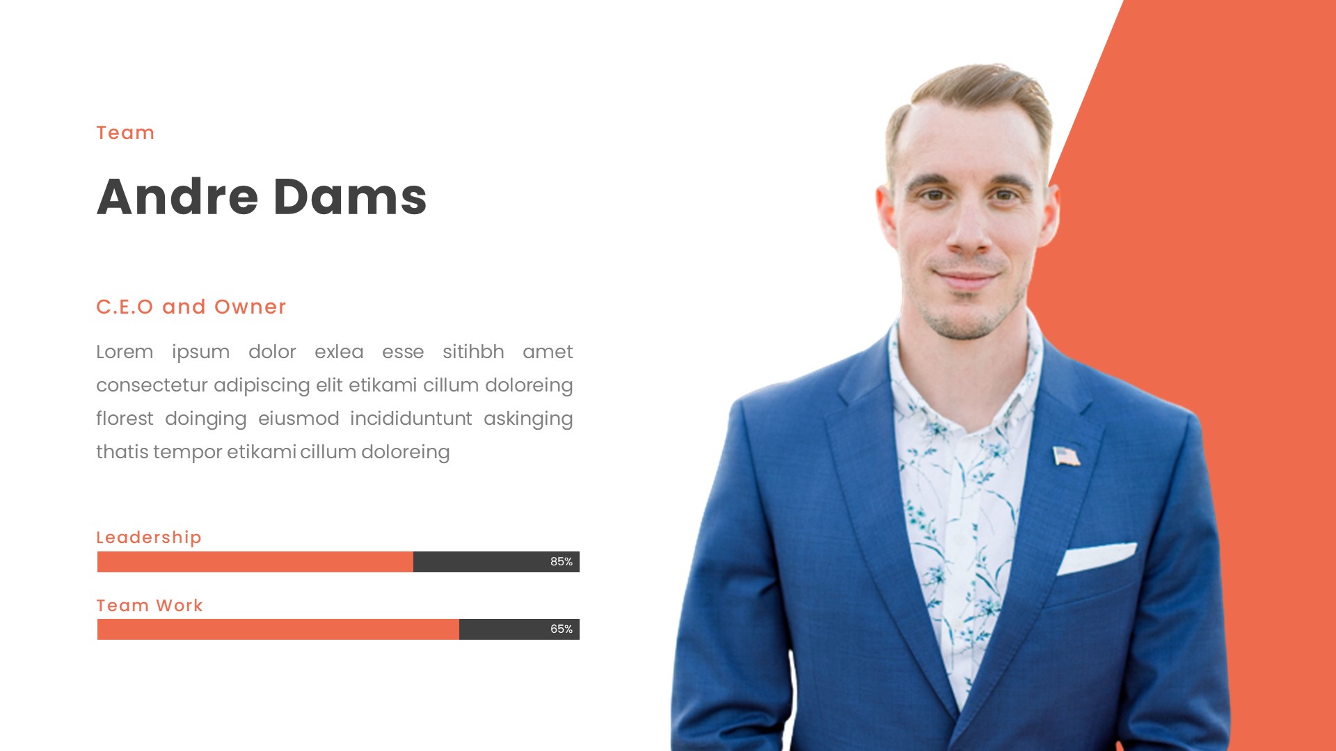 Compant – Company Profile PowerPoint Template, Presentation Templates