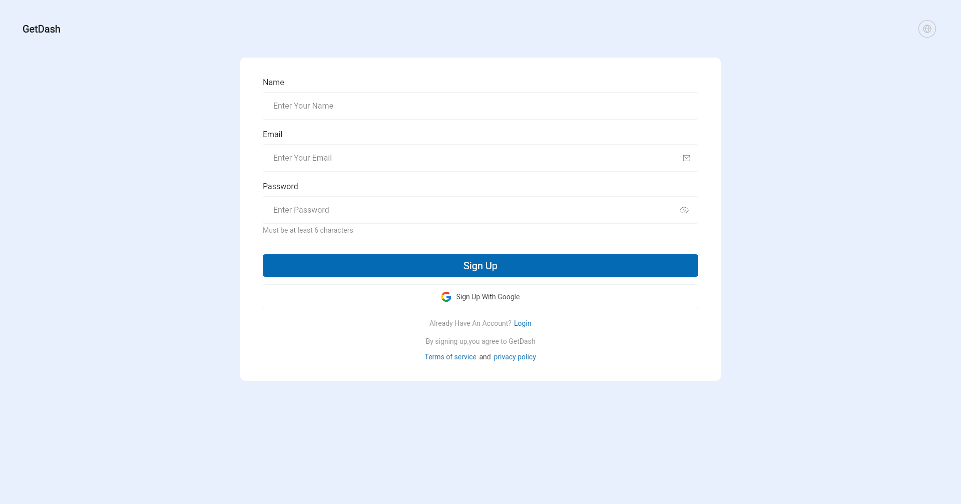 GetDash - Flutter Responsive Admin Panel | Dashboard by getbuildfirst