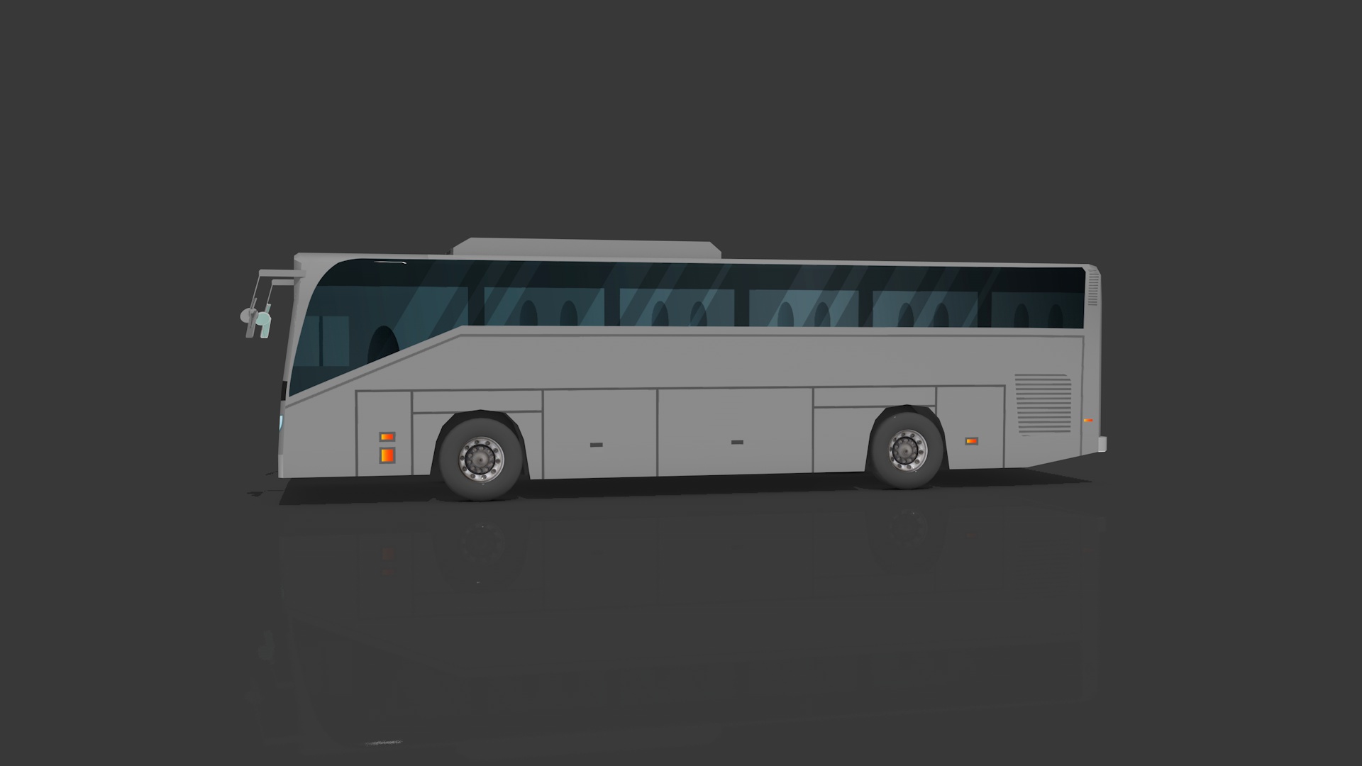 Lowpoly Buses by Onur3D | 3DOcean