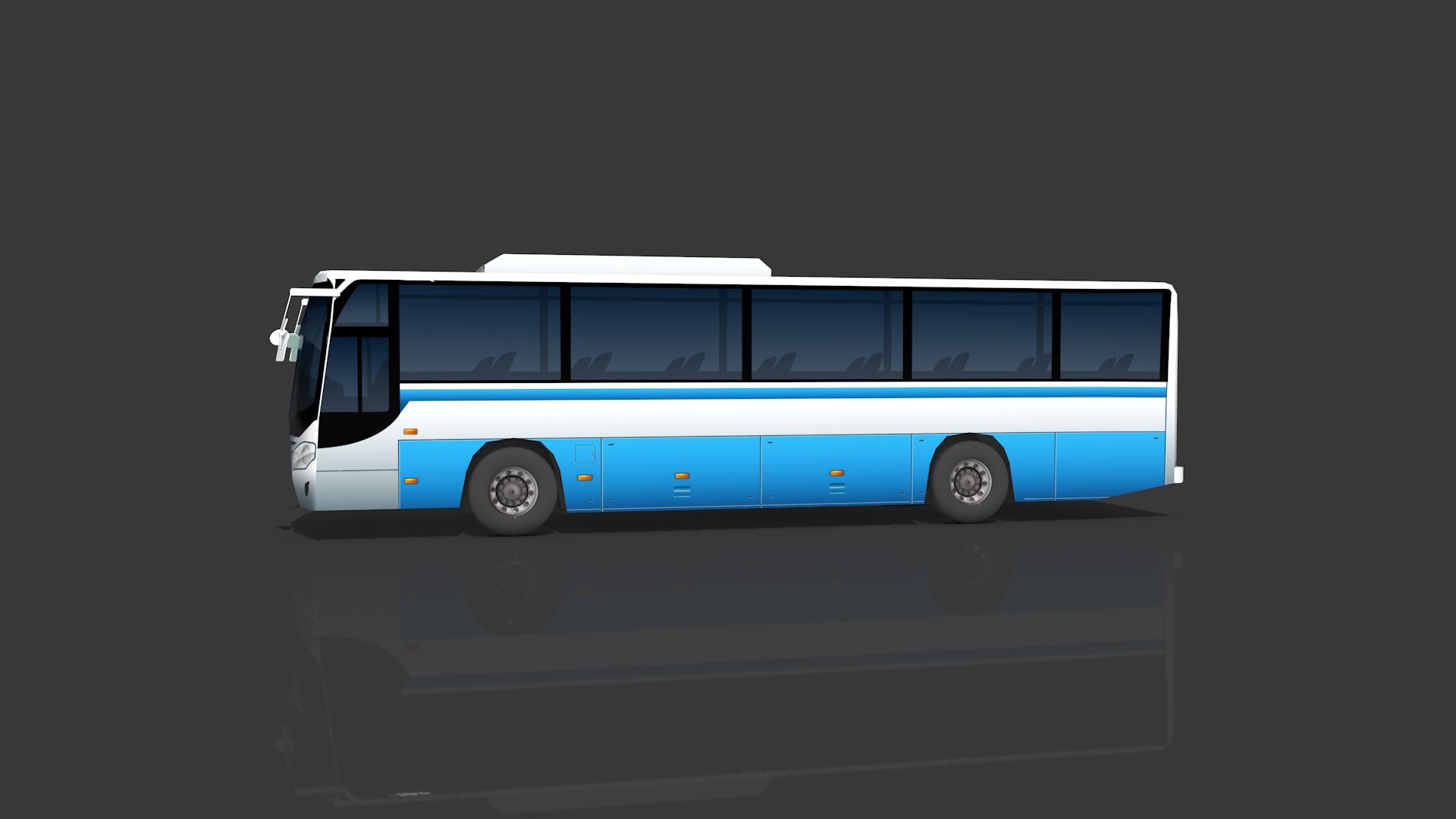 Lowpoly Buses by Onur3D | 3DOcean