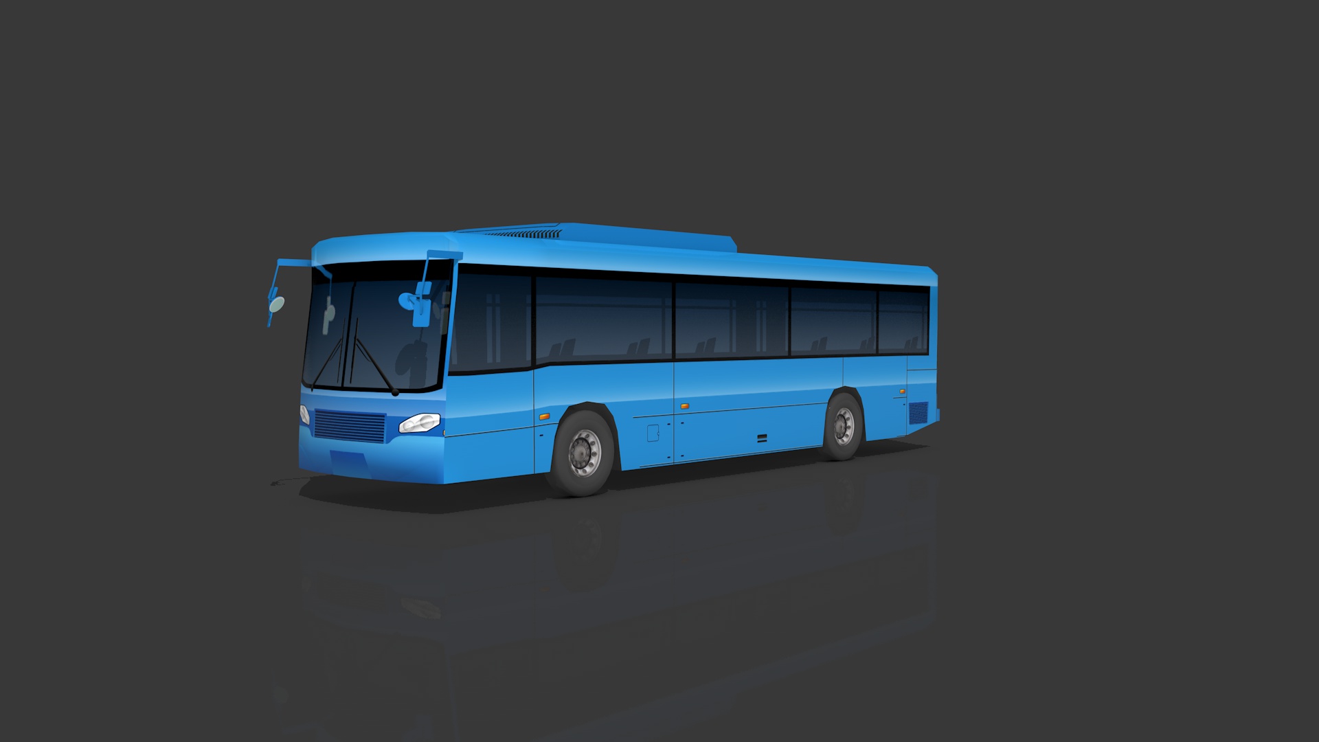 Lowpoly Buses by Onur3D | 3DOcean