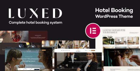 Luxed - Hotel Booking WordPress Theme by freevision | ThemeForest