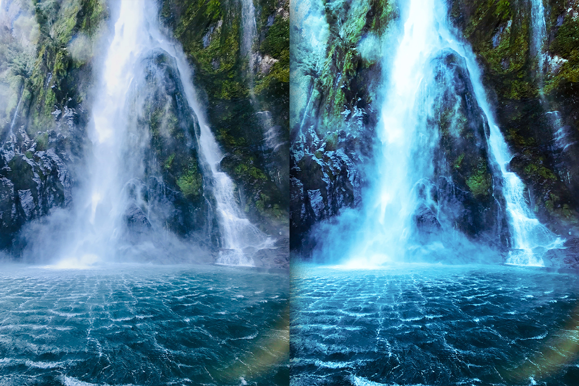 Color Water with Shine Effect Photoshop Actions, Add-ons | GraphicRiver