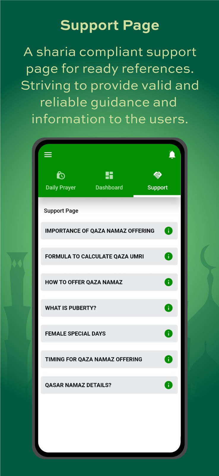 Qaza Umri - Prayer App With Qaza Calculation & Regular Notification ...