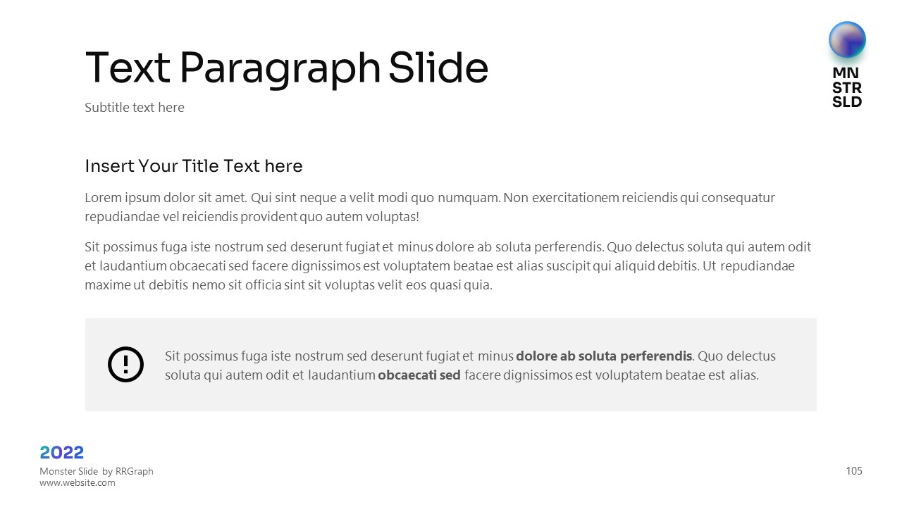 Monster Slides Premium PowerPoint Presentation Template, Presentation ...