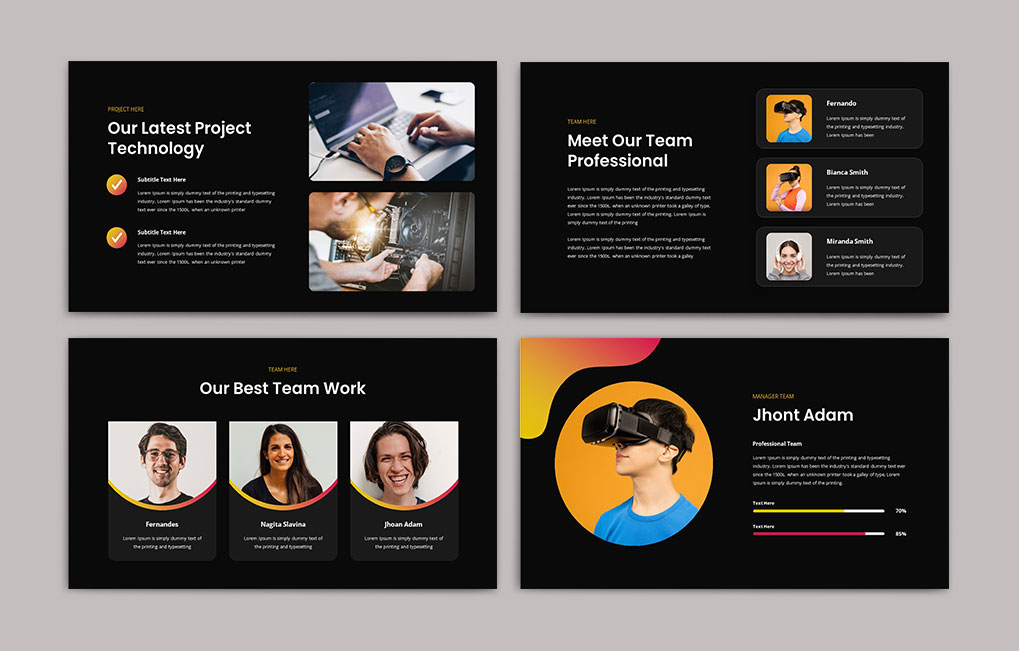 Megatron - Technology Keynote Template, Presentation Templates ...