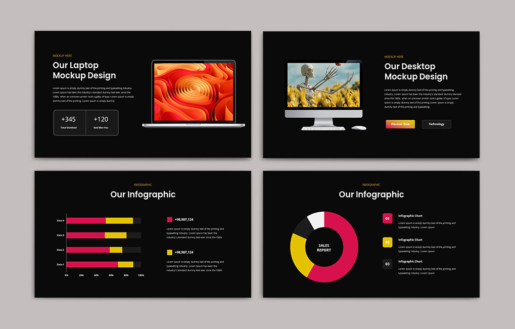Megatron - Technology Keynote Template, Presentation Templates ...