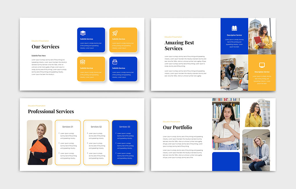 University - Education Keynote Template, Presentation Templates ...