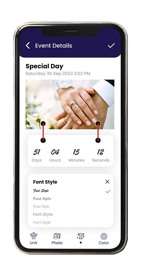 Time Left - Countdown Widget - Calendar - Time Until - Event Widget ...