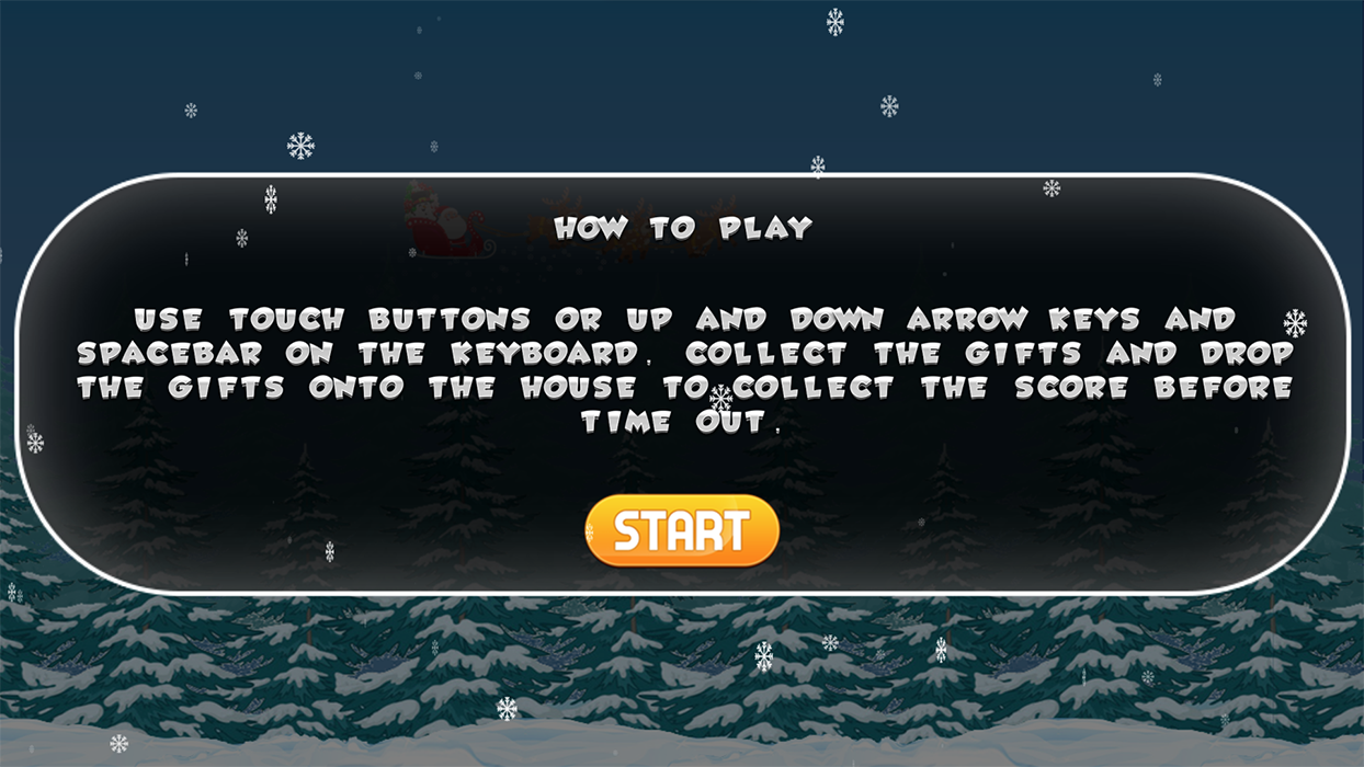 Santa's Journey Game (Construct 3 | C3P | HTML5) Christmas Game by Pro_Gaming
