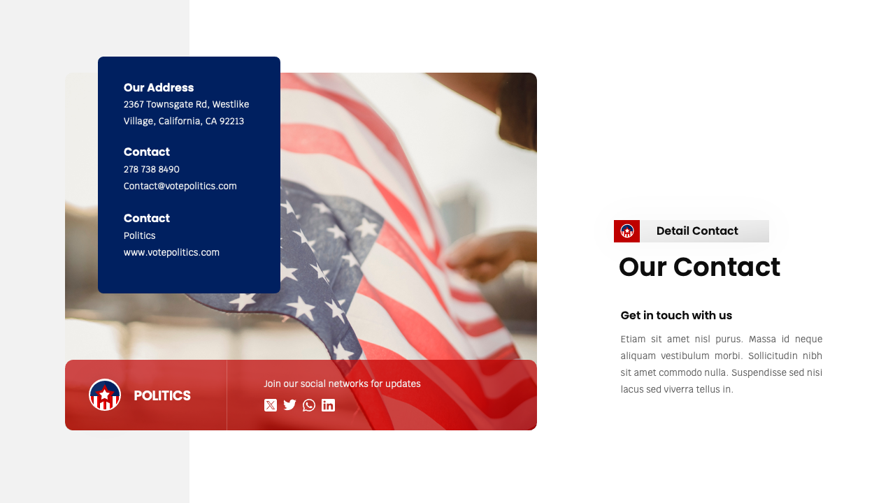 Politics - Political Election Campaign Google Slides Template ...