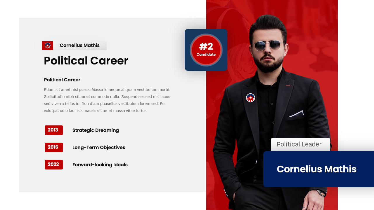 Politics - Political Election Campaign PowerPoint Template ...