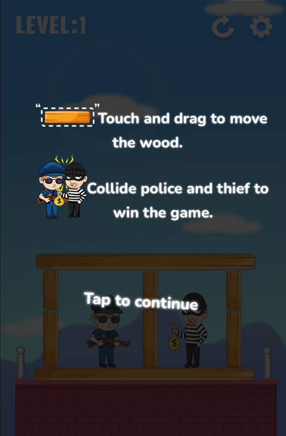Catch The Thief [ Construct 3, HTML5 ] by Fabboxstudios | CodeCanyon