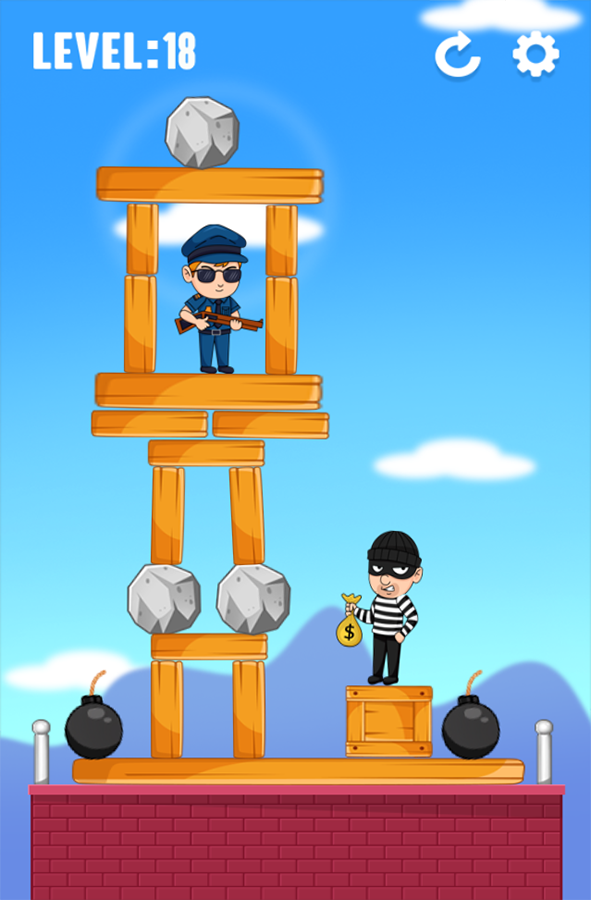 Catch The Thief [ Construct 3, HTML5 ] by Fabboxstudios | CodeCanyon