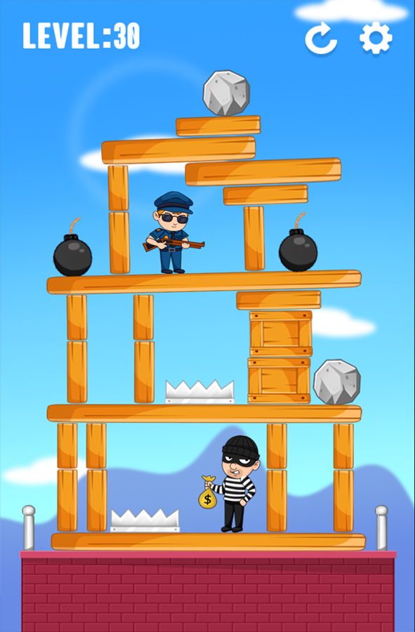 Catch The Thief [ Construct 3, HTML5 ] by Fabboxstudios | CodeCanyon