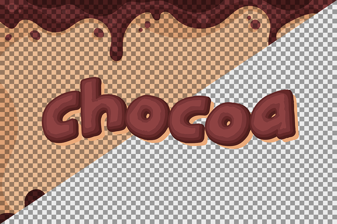 Chocoa Text Effect, Add-ons | GraphicRiver