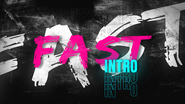 Fast Intro, After Effects Project Files | VideoHive