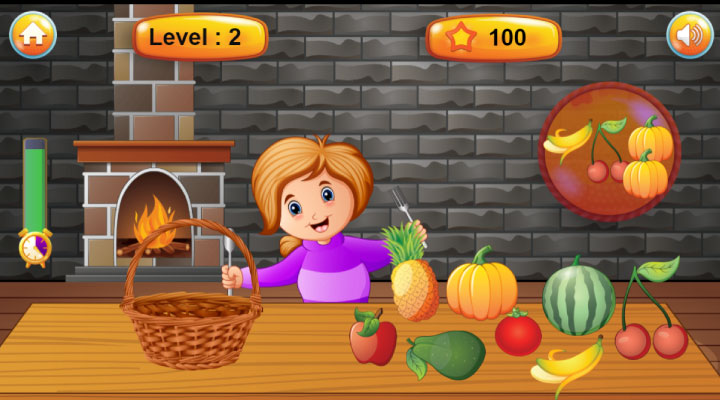 Fruit Picking Fun Game- Educational Game- Memory Game (HTML5, Android ...