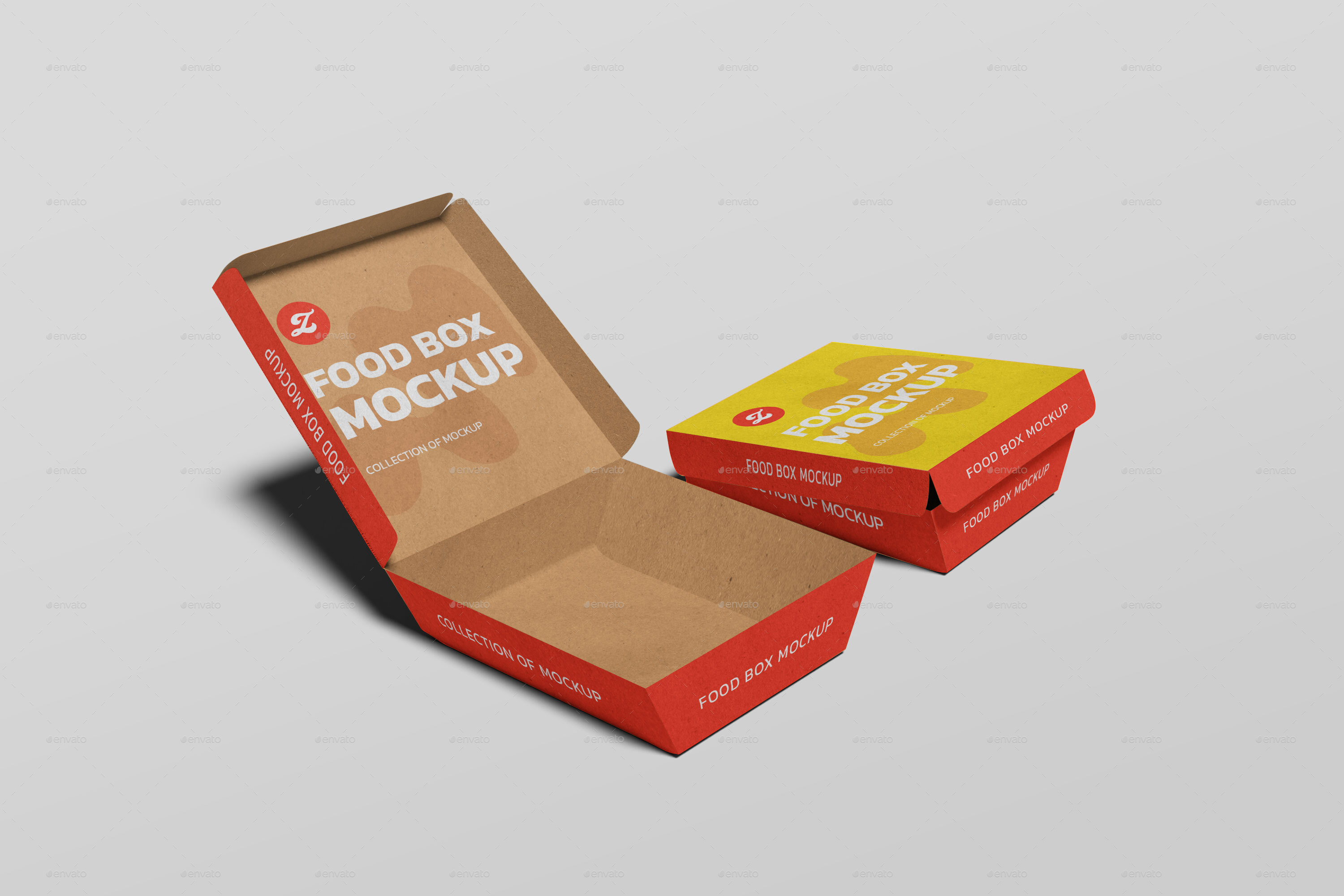 Food Box Mockup, Graphics | GraphicRiver