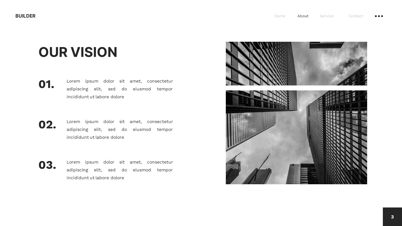 Builder - Building & Construction Powerpoint Templates, Presentation ...