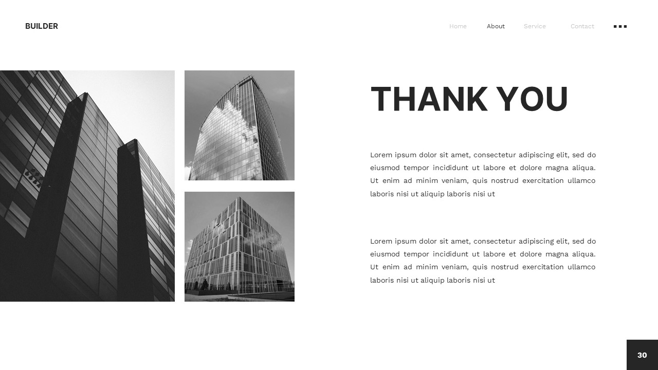 Builder - Building & Construction Powerpoint Templates, Presentation ...