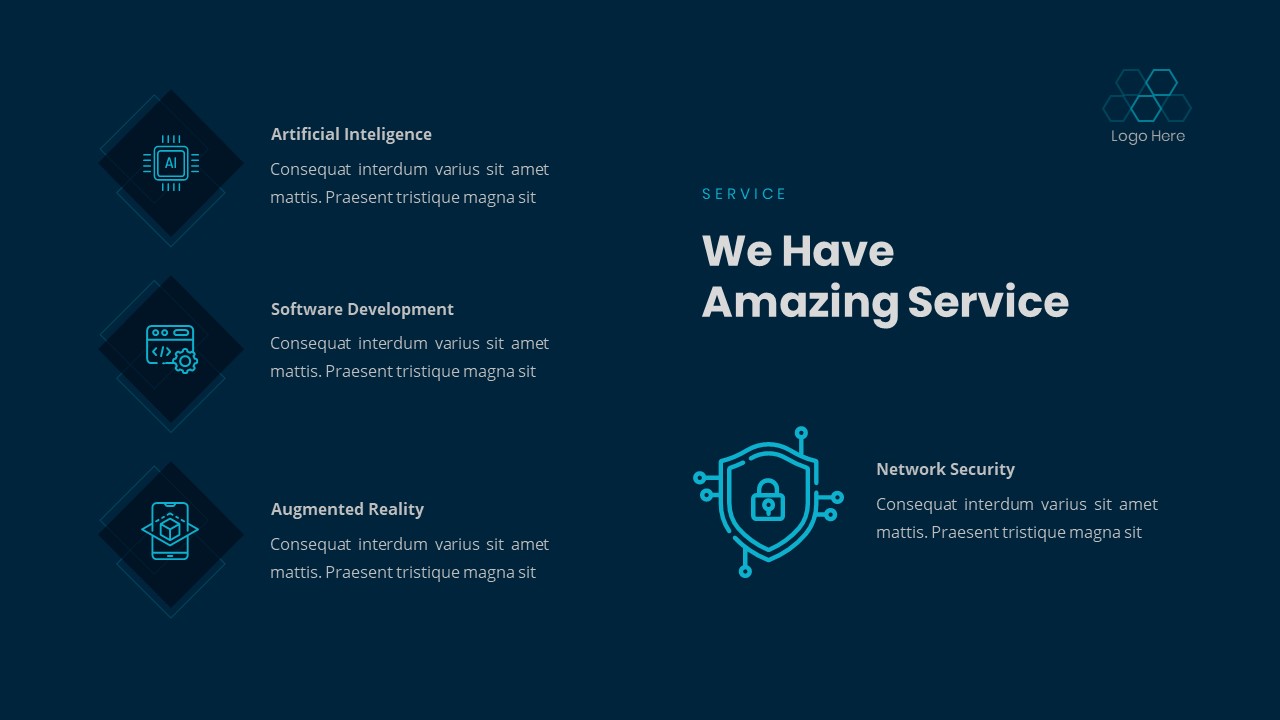 IT-Present - IT Solution PowerPoint Template, Presentation Templates