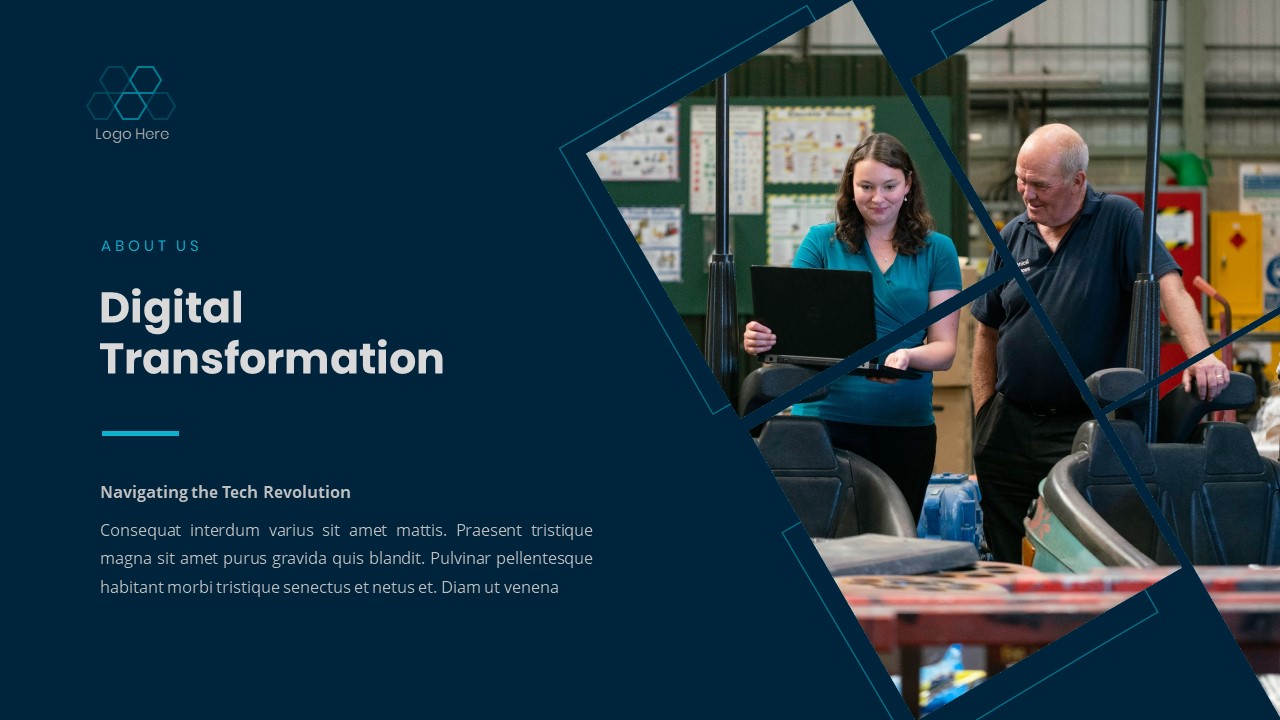IT-Present - IT Solution Google Slides Template, Presentation Templates