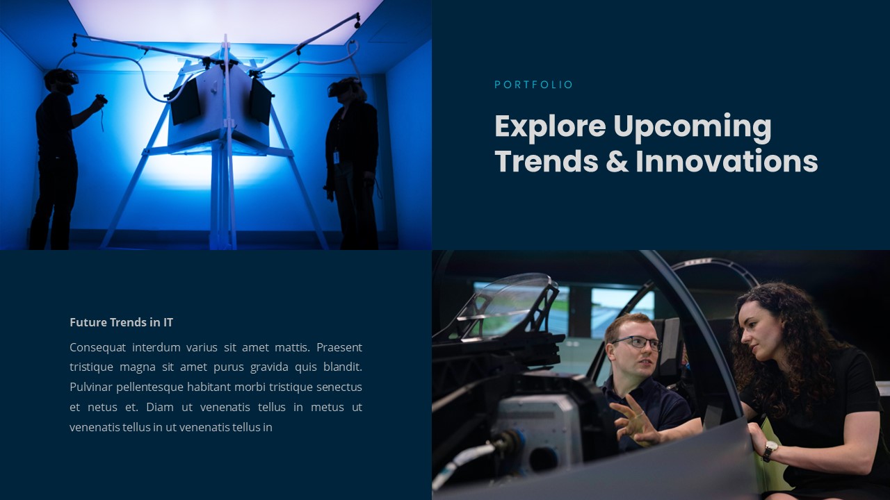 IT-Present - IT Solution Google Slides Template, Presentation Templates