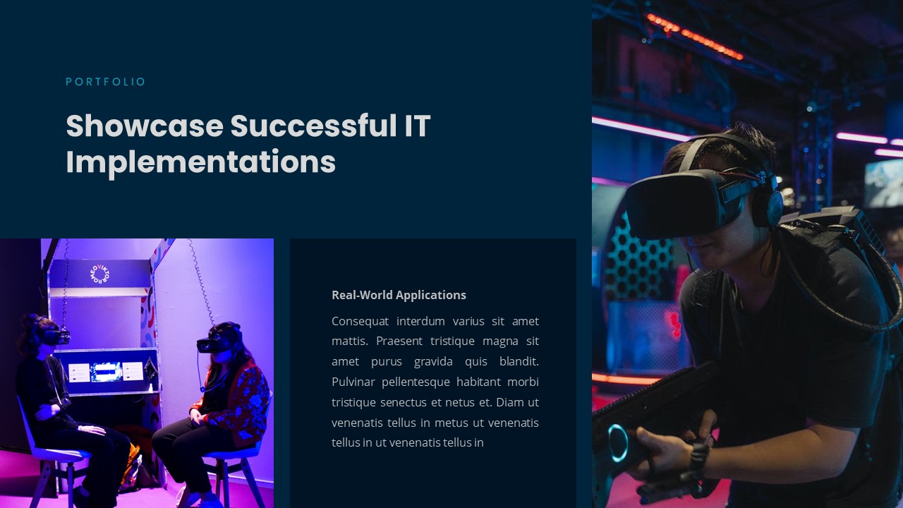 IT-Present - IT Solution Google Slides Template, Presentation Templates